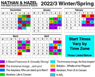 Nathan and Hazel – Free Bible Tours – Free Bible Tours for Brothers and ...